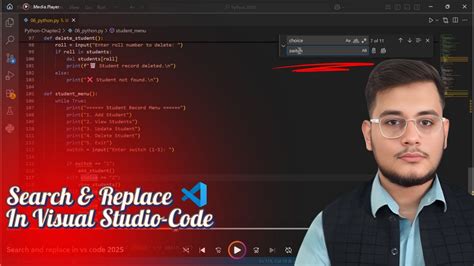 How To Search And Replace In Vs Code Find And Replace Across Files
