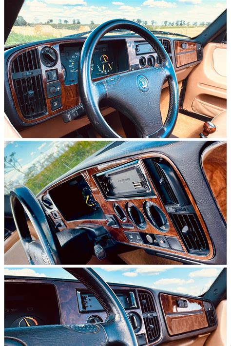 Saab 900 Dashboard Wood Dash Fascia Dash Trim Glovebox Fascia All