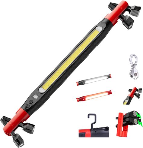 Rechargeable Magnetic Led Work Light Bar Under Hood Light For Auto