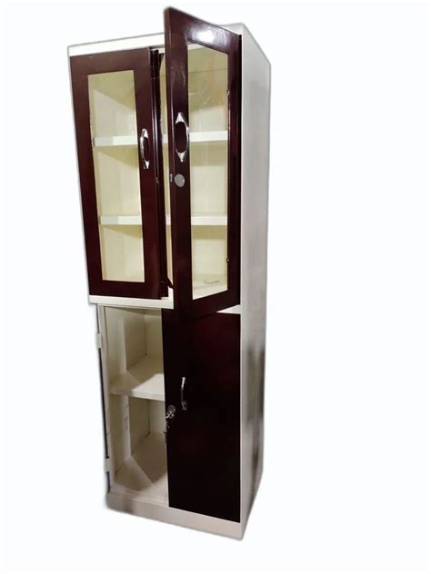 Without Locker Glass Door Steel Almirah 4 Shelves Without Mirror At ₹ 14500 Piece In Kolkata