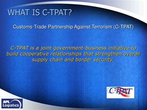 PPT C TPAT PowerPoint Presentation Free Download ID 4475396