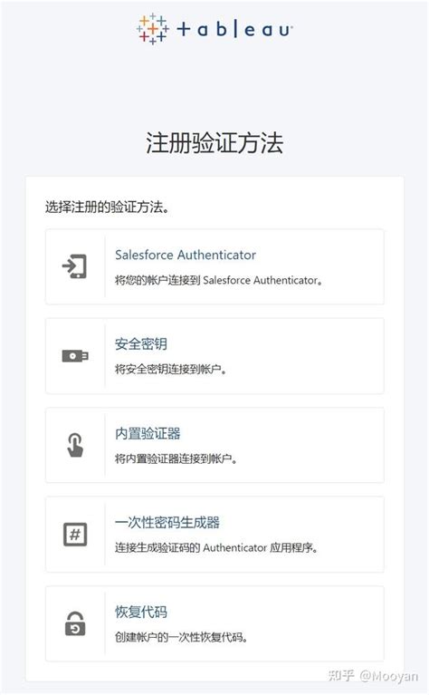 Tableau Cloud登录后saleforce多重身份验证设置方法 知乎