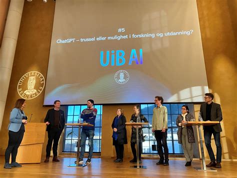 Fullsatt Aula På Uib Ai Seminar Om Chatgpt Uib Ai Uib