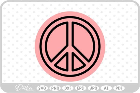 Peace Sign Svg Png Dxf 6208644