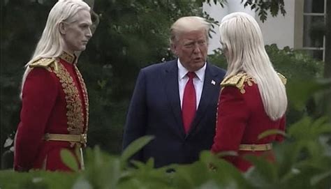 Foto Donald Trump Bertemu Alien Nordic Viral Ini Fakta Di Baliknya
