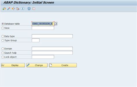 sap abap and crm how to modify create and delete table entries from