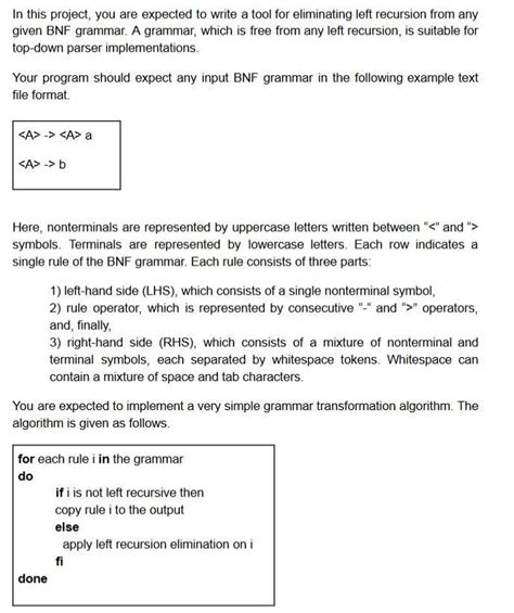 Solved In This Project You Are Expected To Write A Tool For