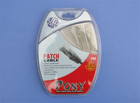 Cat 6 Patch Cable Pony Cables