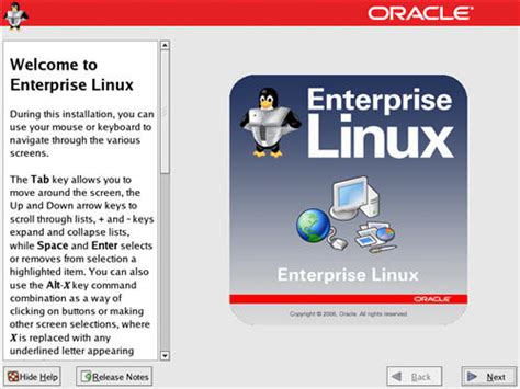 Oracle Base Oracle Enterprise Linux 45 Installation