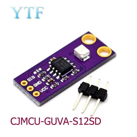 ♨guva S12sd Uv Detection Sensor Module S12sd Light Sensor Diy Kit