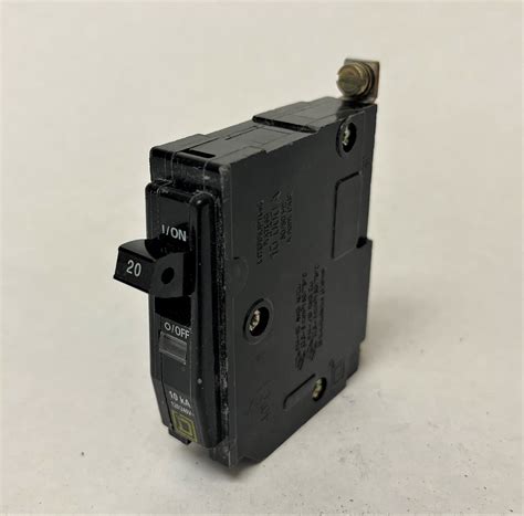 Square D Qo120 20a 1 Pole Circuit Breaker Cpwarehouse