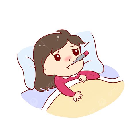 Personajes De Dibujos Animados Enfermos