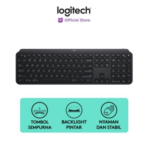 Jual Logitech MX Keys Master Series Keyboard Bluetooth Wireless Shopee Indonesia