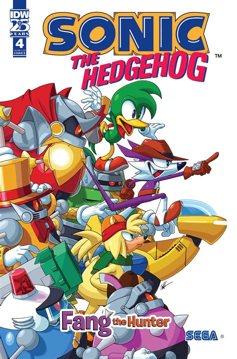 Sonic The Hedgehog Fang The Hunter 4 Mcgrath Cover Fresh Comics