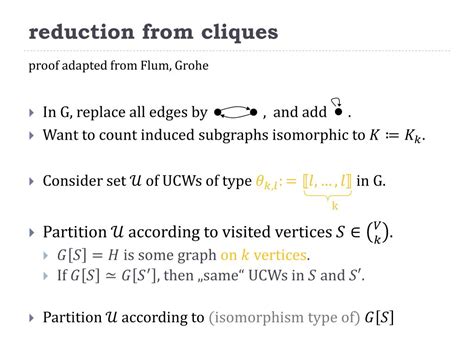 Ppt Weighted Counting Of K Matchings Is W[1] Hard Powerpoint