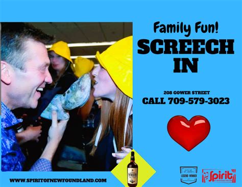 Screech In Spirit Of Newfoundland Productions