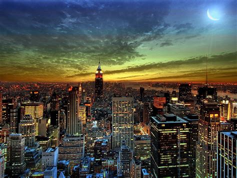 Download Wallpaper Nyc City Sky Free Desktop Wallpaper In The Hd