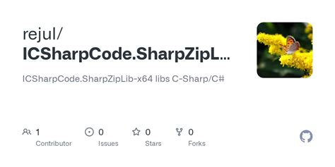 github rejul icsharpcode sharpziplib x64 icsharpcode sharpziplib x64