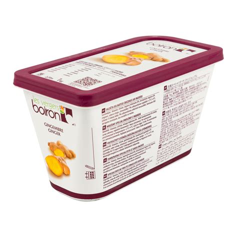 Puree Ginger Frozen Boiron 1kg Albion Fine Foods Ltd