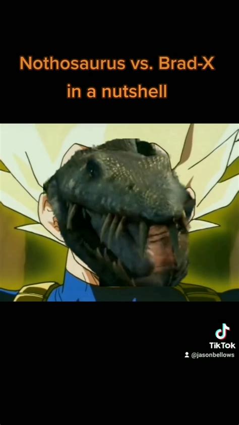 Nothosaurus Vs Brad X In A Nutshell 😂😂😂🦖🦕🎬😎👍💯🍹 Jurassicworld Jurassicpark