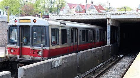 Mbta Subway Trains And Railroads