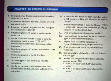 Solved Texts Only Need 1 10 Chapter 10 Review Questions 1 In General What Do Data