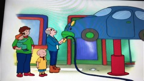 Caillou Back Seat Driver Youtube
