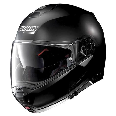 Nolan N100 5 Classic N Com Flip Front Helmet Flat Black The Visor