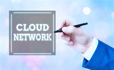Conceptual Hand Writing Showing Cloud Network Business Photo Text