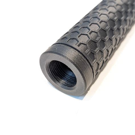 Taktik Hexagon Style Silencer Suppressor Abs Cf Tracer Modul