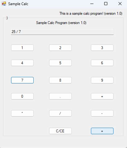 GitHub Subinkhullar Windows Calc An Endless Mode Simple Calculator App For Windows Using C
