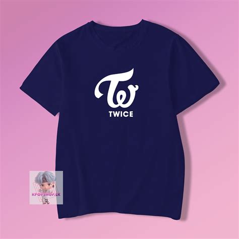 Twice Logo Kpop T Shirt Kpopshoplk