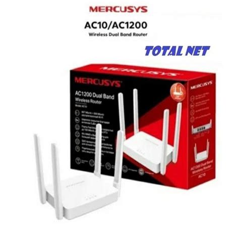 Jual Mercusys Ac Router Wifi Ac Mbps Wireless Dual Band Router Jakarta Pusat Total