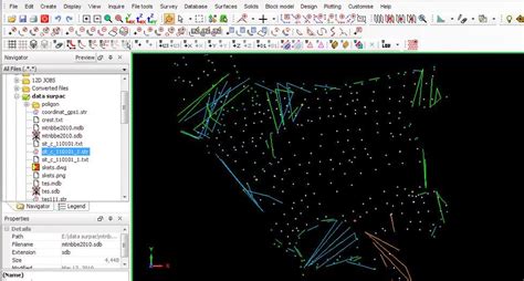 Mining Geology Software Input Data Pengukuran Hasil Survey Ke Surpac 6