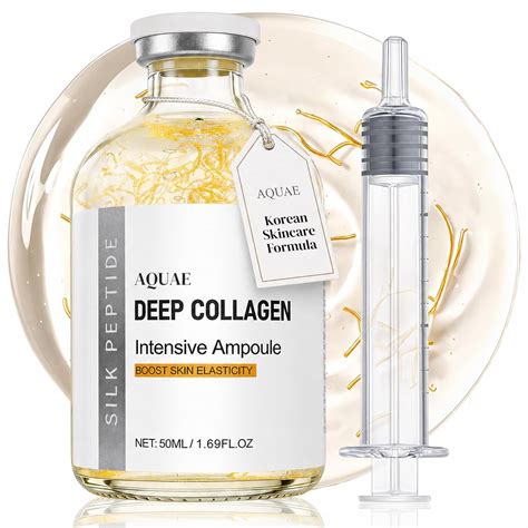 Deep Collagen Silk Peptide Serum For Face Korean Silk