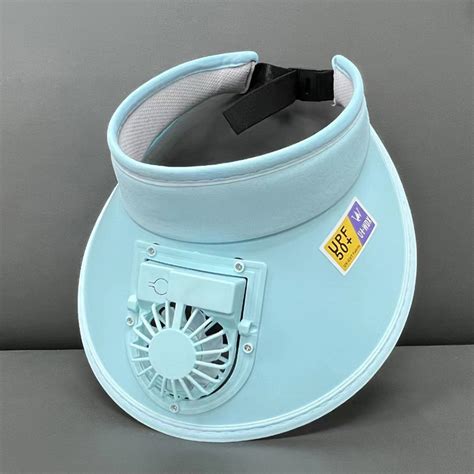 Breathable Cooling Fan Hat Sunscreen Fan Sun Visor Hat Fishing Hat