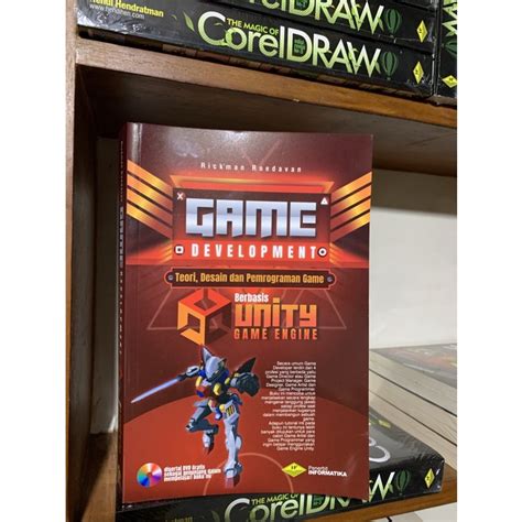 jual buku game development unity desain pemrograman game berbasis unity