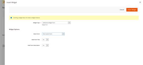 github alekseon magento2 widget forms place custom forms in your cms