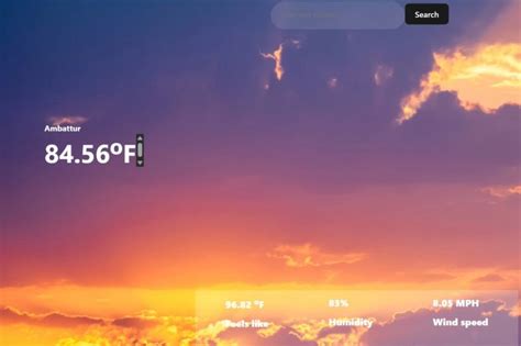 jai aakash on linkedin reactjs webdevelopment weatherapp dynamicui