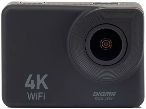 Экшн-камера Digma DiCam 850, черный купить по выгодной цене в интернет ...