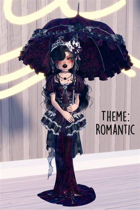 Dti Romantic Dark Romance Gothic Dress To Impress Romantic Dress