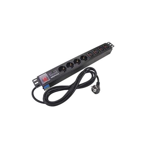 Jual Indorack Pdu 8 Ge Pdu 8 Outlet With 4 Germany 4 Europe Shopee