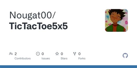 GitHub Nougat00 TicTacToe5x5