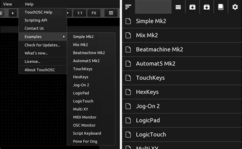 Manual · TouchOSC | hexler.net