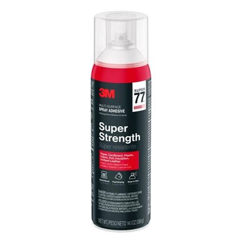 3m Super 77 Multipurpose Spray Adhesive 141oz The Home Depot México