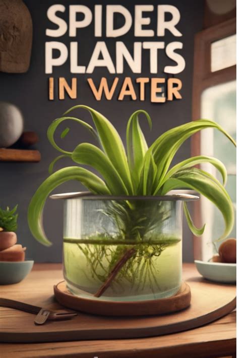 Growing Spider Plants In Water