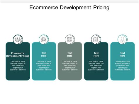 Ecommerce Development Pricing Ppt Powerpoint Presentation File Gallery Cpb