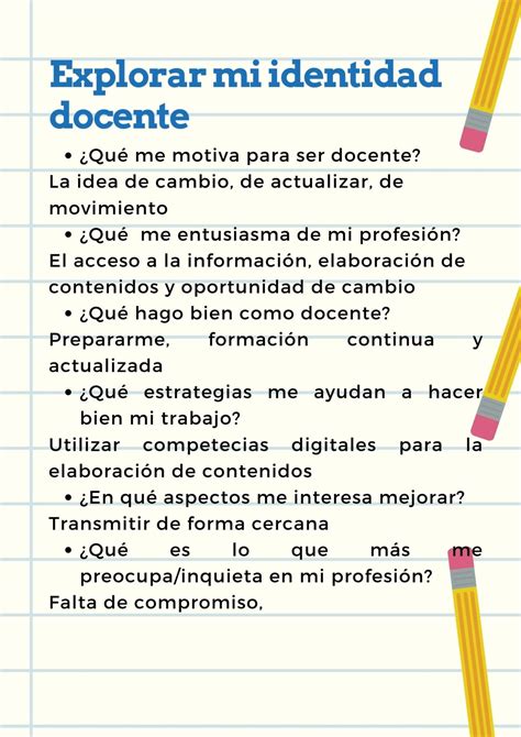 El Conocimiento No Se Descubre Se Construye — Mi Identidad Como Docente