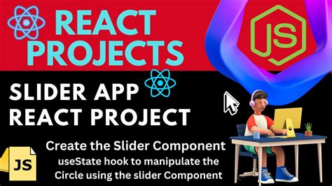 React Projects React Slider App Using The Slider Component React UseState Hook Learn