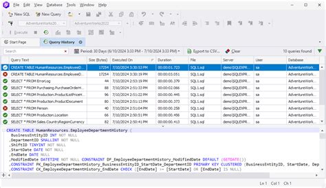 How To Check Execution History In Sql Server At Amanda Edmondson Blog
